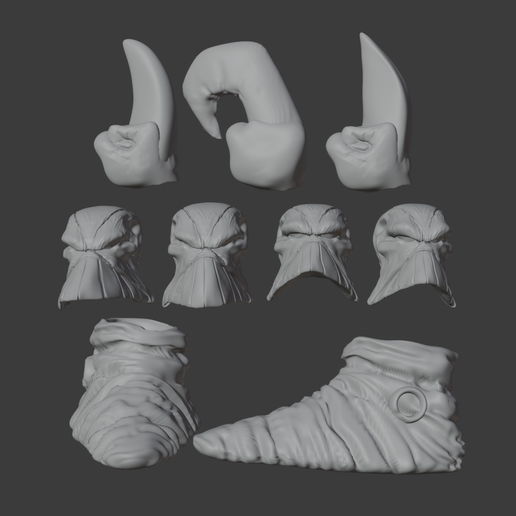 👾 1/12 THE MAXX action figure kit・ STL File for 3D printing・Cults