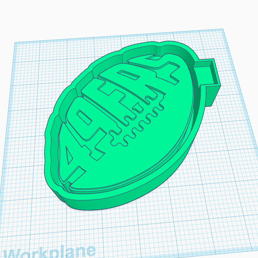 STL file 49ers football 1 🏈 ・3D printer model to download・Cults