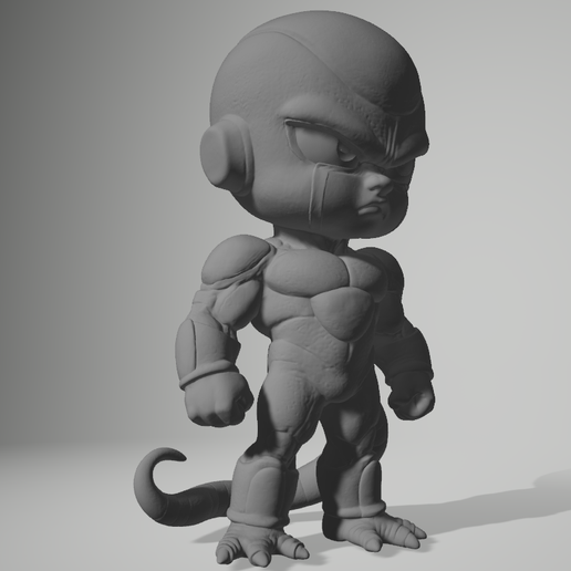 🐉 Dragon Ball – Chibi Frieza 3D Print Figure・ STL File for 3D printing ...