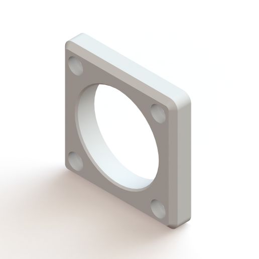 🚗 GAUGE FLANGE Ø54MM・ STL File for 3D printing・Cults