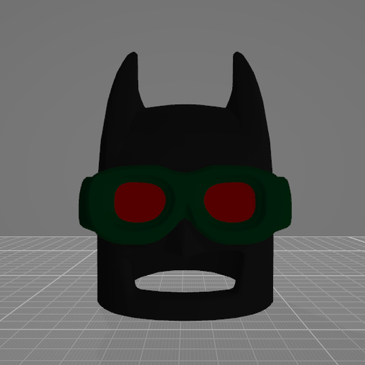 🪖 Lego Batman Sensor Suit Helmet・ OBJ File for 3D printing・Cults