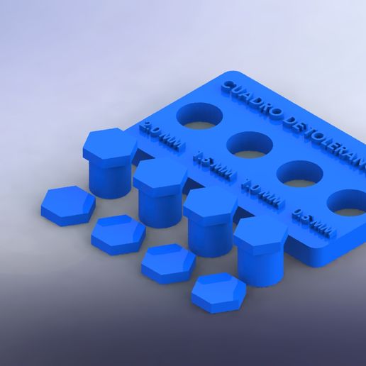 📊 Tolerance Chart - 3d Design・ STL File for 3D printing・Cults