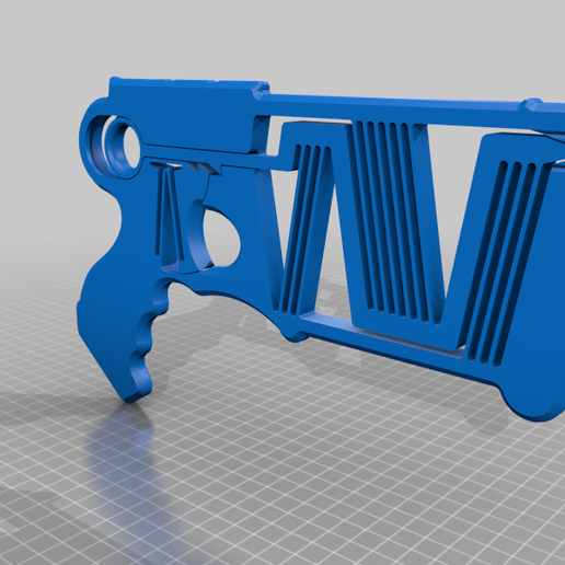 🎠 One Piece Compliant Mechanism Blaster (Mark Rober)・Free 3D File for ・Cults