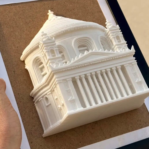 ⛪ Rotonda de la iglesia de Mosta - Malta・Archivo STL para Impresión 3D ...