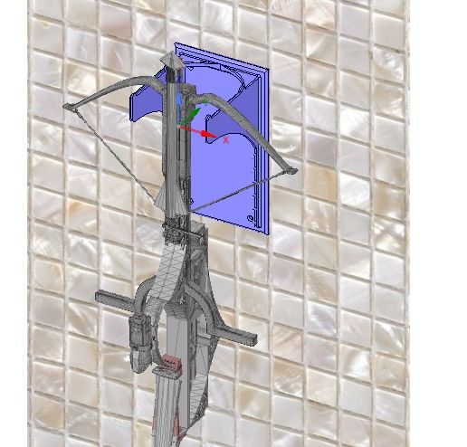 🏹 CROSSBOW MOUNT bow and arrow holder suspension 3d print・ STL File for ...
