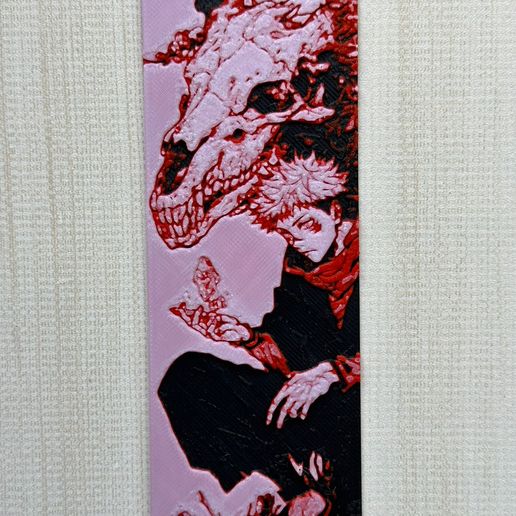 Archivo STL bookmark itadori jujutsu kaisen sukuna 🔖 ・Plan imprimible ...