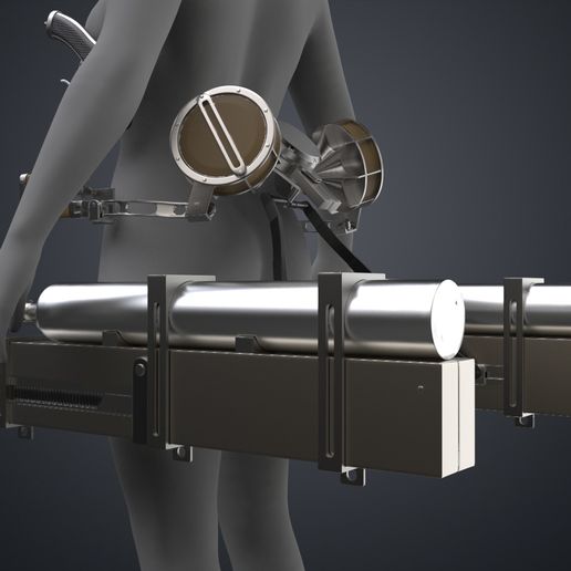 ⚙️ ODM Gear and Swords - Attack on Titan・ 3D File for 3D printing・Cults