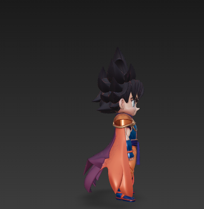 🎨 goku chibi 7・ STL File for 3D printing・Cults