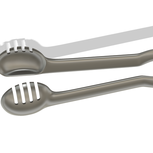 🥗 Serving Tongs・ STL File for 3D printing・Cults