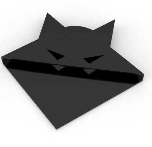 STL file batman bookmark 🔖 ・3D printing model to download・Cults