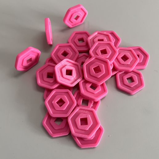 🧸 Roblox Robux・ STL File for 3D printing・Cults