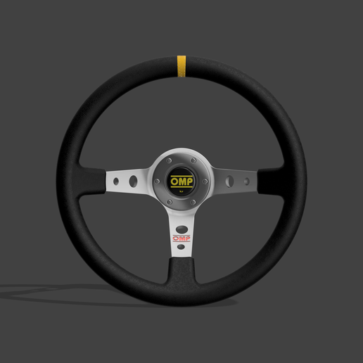 STL file OMP Racing Steering Wheel 🛞 ・3D print design to download・Cults