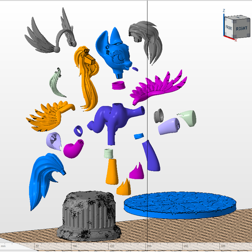 🐉 Athena pony・ 3D File for 3D printing・Cults
