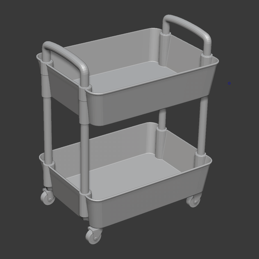 🛒 Trolley・ STL File for 3D printing・Cults