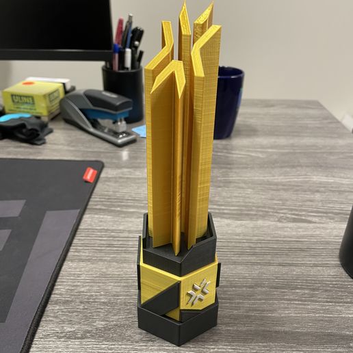 3D printer Valorant masters trophy cup • made with Bambu X1 Carbon・Cults