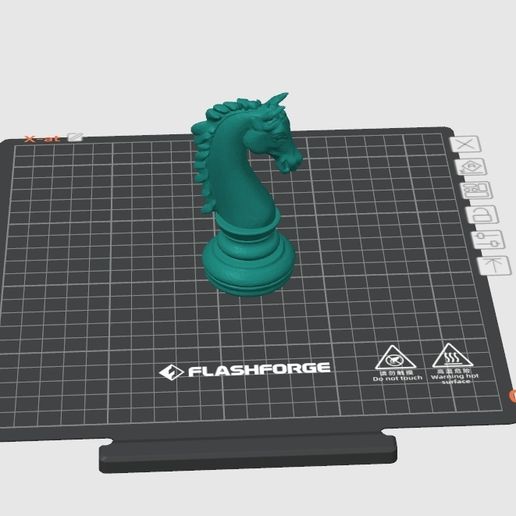 ♟️ chess knight・ STL File for 3D printing・Cults