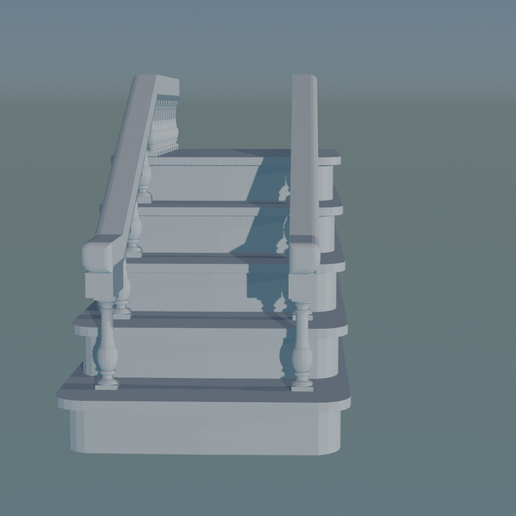 🪜 3D Staircase STL Model・ STL File for 3D printing・Cults