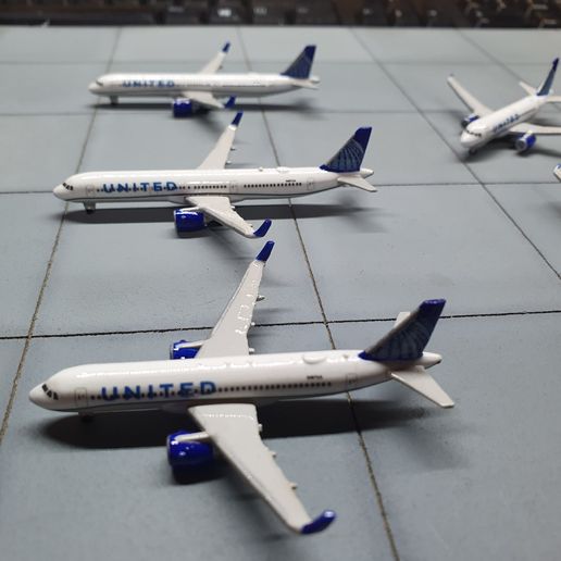 3D printed Airbus A320 CFM winglets version • made with Anycubic Photon ...