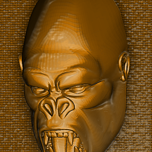 Archivo OBJ King Kong_Mask 🤴 ・Diseño de impresión en 3D para descargar ...