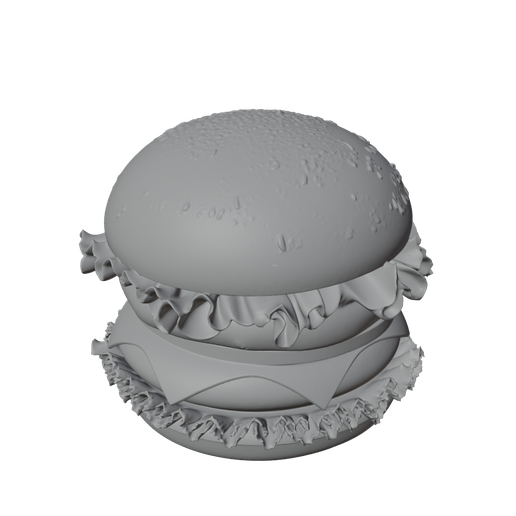 🪴 Giant Burger Planter STL - 3D Printable Cheeseburger Pot - Funny Fast ...