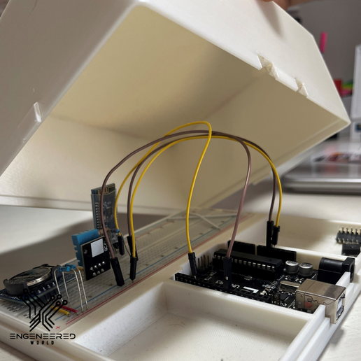 STL file Arduino Uno and Breadboard Cover・Model to download and 3D ...