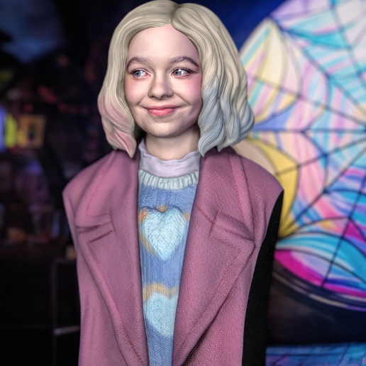 👤 1/6 1/12 Wednesday Enid Sinclair Emma Myers Netflix headsculpt bust ...