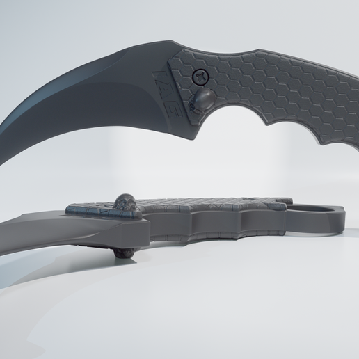 🔪 Karambit training knife・ STL File for 3D printing・Cults