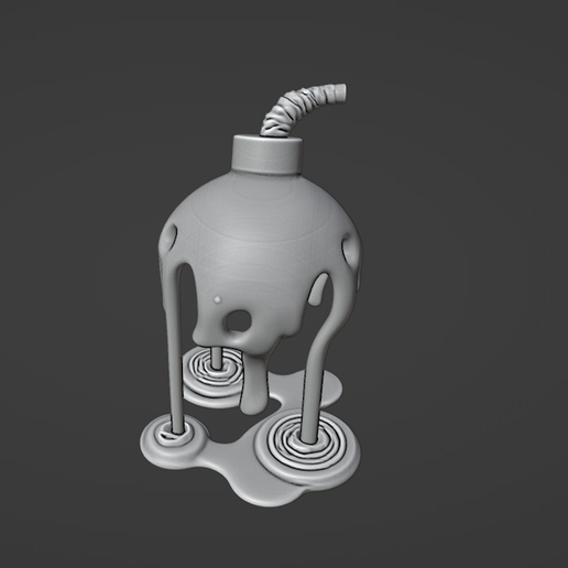 💣 BOMB DECOR・ STL File for 3D printing・Cults