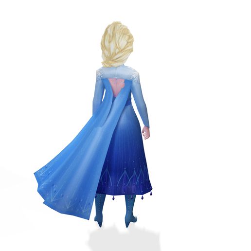 🏰 ELSA frozen rigged STL OBJ FBX FROZEN FROZEN FANTASY CASTLE MEDIEVAL ...