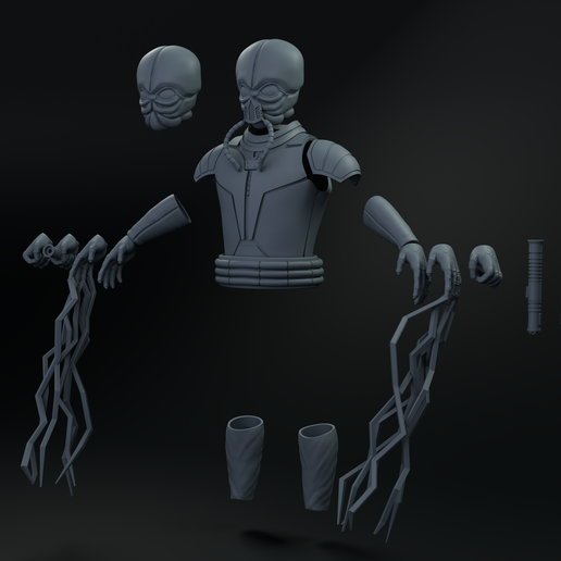 Darth Tenebrous Kit 1/12・ 3D File for 3D printing・Cults