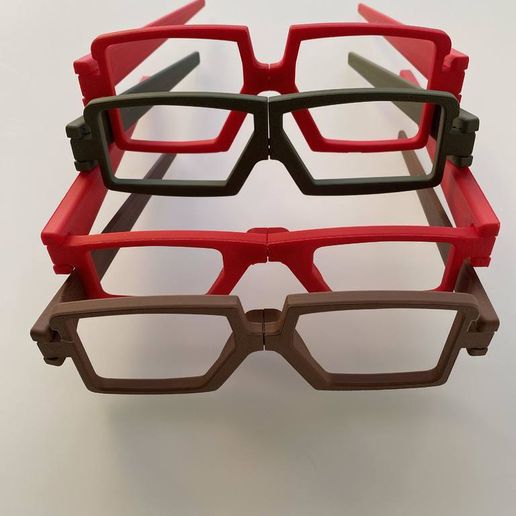 👓 PIP Glasses frame・Free 3D File for ・Cults