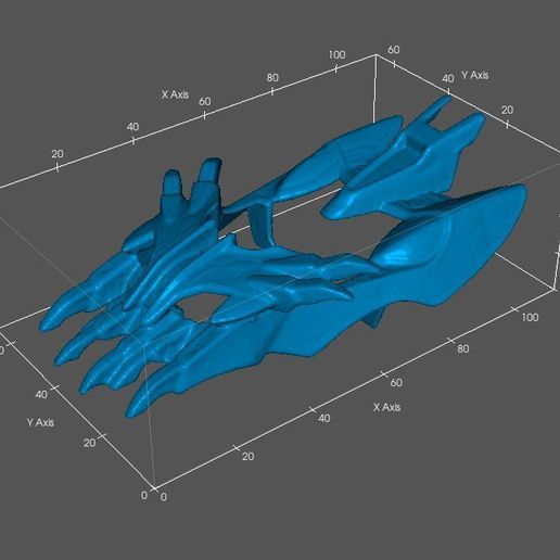 STL file Crush Gear Turbo Caesarvern Cowl 3D Scan ⚙️ (OBJ)・3D printer ...
