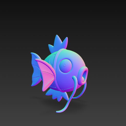 🐉 Magikarp pokemon・ STL File for 3D printing・Cults