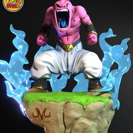 🦸 KID BUU・ 3D File for 3D printing・Cults
