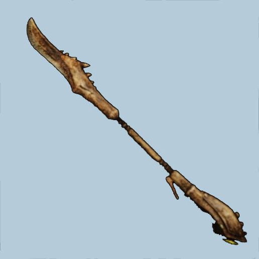 🦴 Bone Rod - Monster Hunter・Arquivo STL para Impressão 3D・Cults