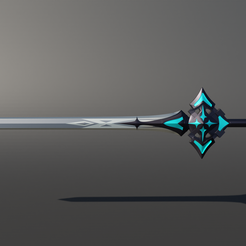 All the 3D models of genshinweapons・Cults