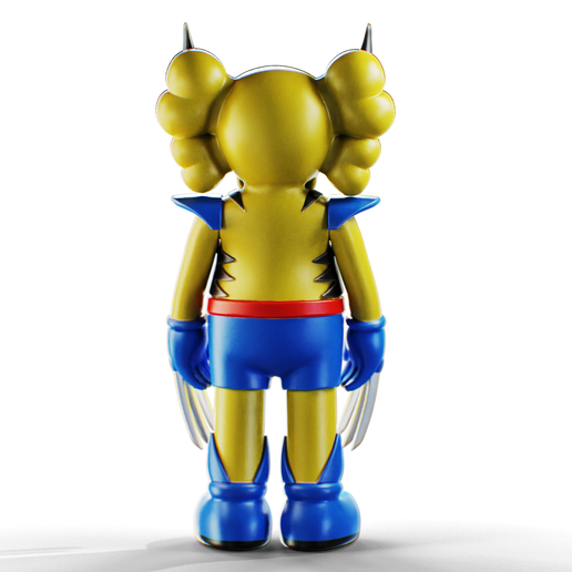 🎨 Kaws Wolverine Mashup Unique design Fan Art - deadpool wolverine ...