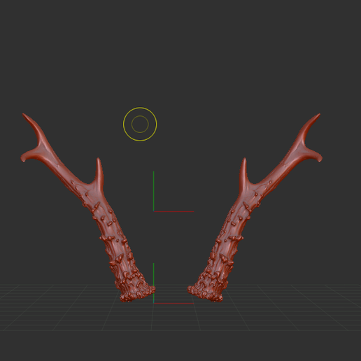 OBJ file Real antlers model 🖨️ ・3D print design to download・Cults