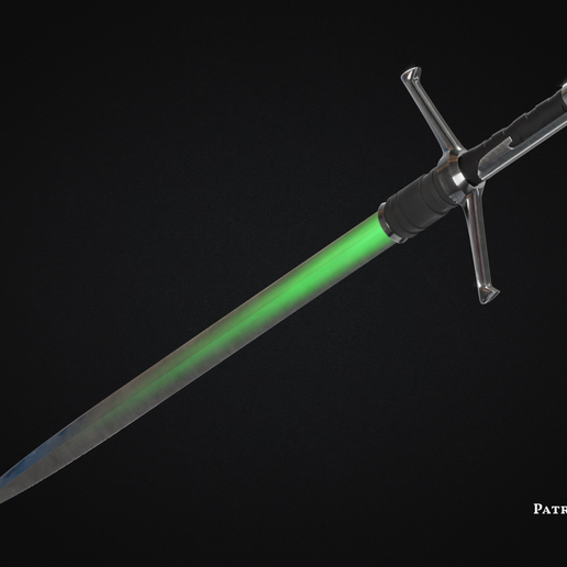 3D file Bartok Medieval Qui-Gon Jin Sword - 3D Print Files 🗡️ ・3D ...