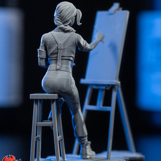 🚜 Leah・ STL File for 3D printing・Cults