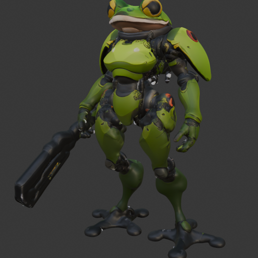 Free STL file Frogfolk, Grung and Bullywug Collection (DND/TTRPG) 🎨 ・3D ...