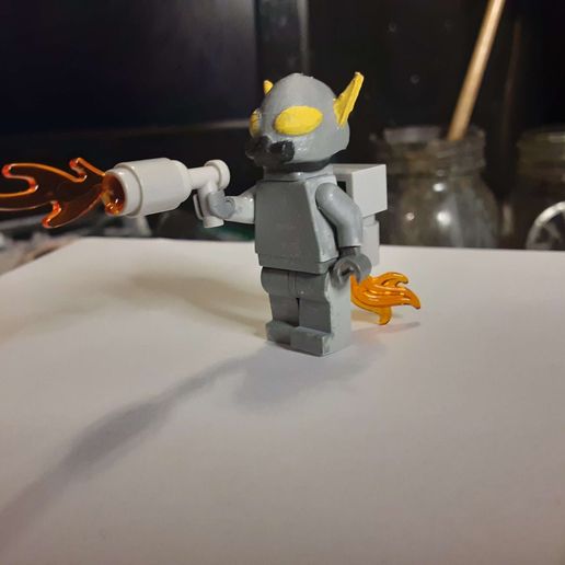 STL file DC Comics Firefly Garfield Lynns Brick Building Minifigure ...