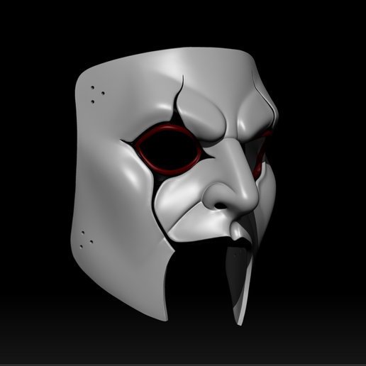 🎃 WANYK Jim Root Mask・ STL File for 3D printing・Cults