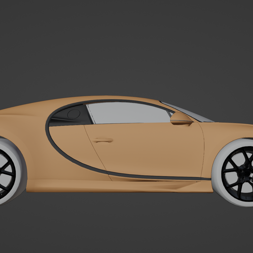 🇫🇷 Bugatti Chiron・ STL File for ・Cults
