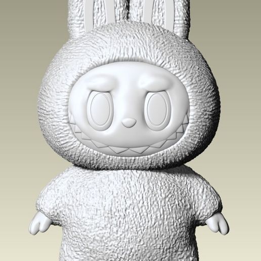 👹 labubu figure・ STL File for 3D printing・Cults