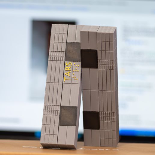 🤖 TARS Interstellar・ STL File for 3D printing・Cults