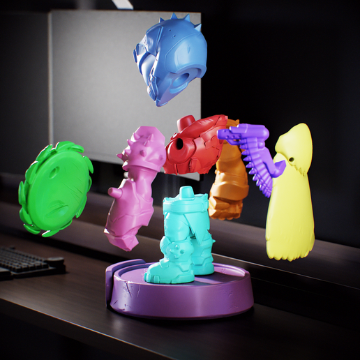 🔥 Slayer from Doom "The Dark Ages" - Chibi Design - Print By Parts ...