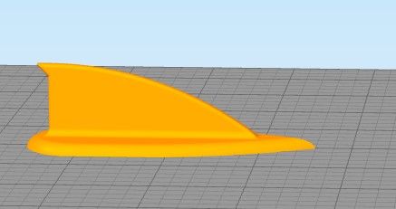 🚗 Universal Roof fins, these fit any car roof, made for the local car ...