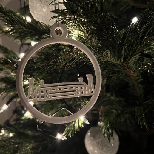 Fichier STL gratuit Kerstbal De kuip 🪞 ・Design à télécharger et à ...