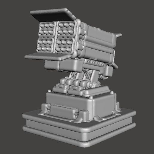 🧨 6MM SCALE HD2 SAM TURRET MINIATURE MODELS FOR SCIFI GAMES・ STL File ...